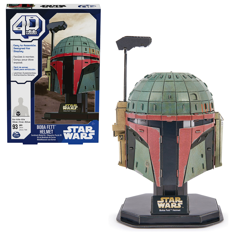 4D Build - Star Wars - Boba Fett Helmet - Puzzles