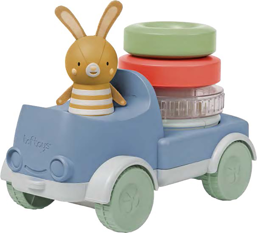 Taf Toys - Bunny stacker truck - Babies