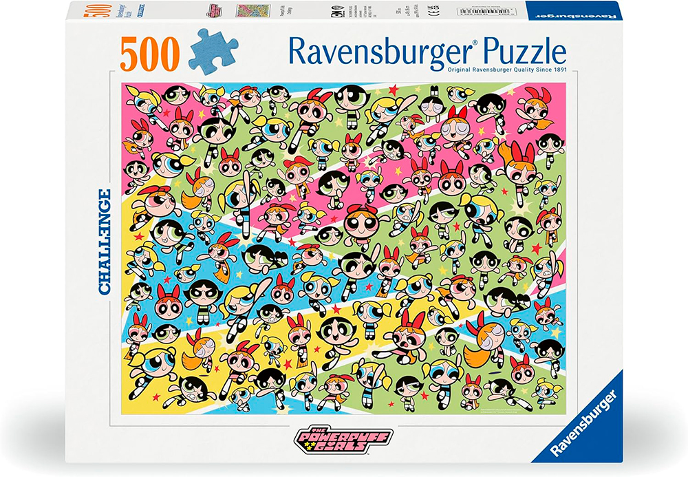 500 pieces puzzle - The Powerpuff Girls Challenge - Puzzles