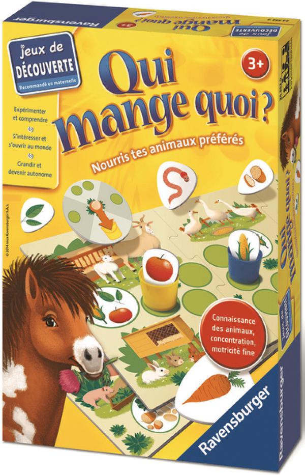 Jeu Qui mange quoi? - Club Jouet – Le plus gros magasin de jeux et ...