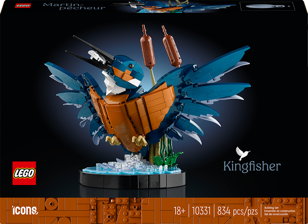 Lego Icons - L'oiseau martin-pêcheur - LEGO