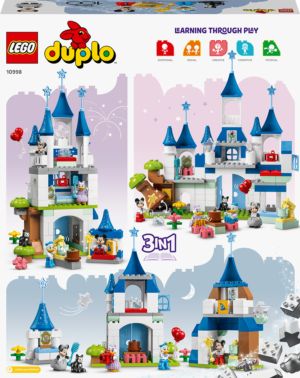 Lego Duplo Disney - 3in1 Magical Castle - LEGO