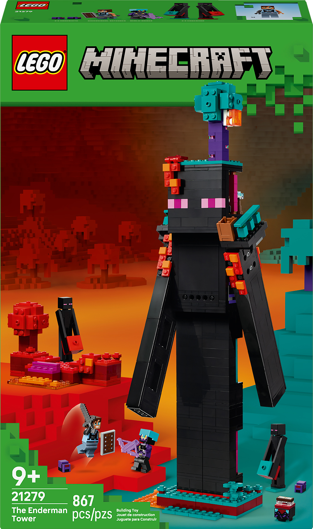 Lego Minecraft - The Enderman Tower - LEGO
