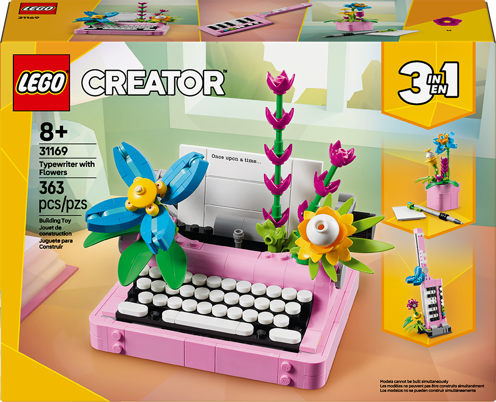 Lego Creator - Typewriter with Flowers - LEGO
