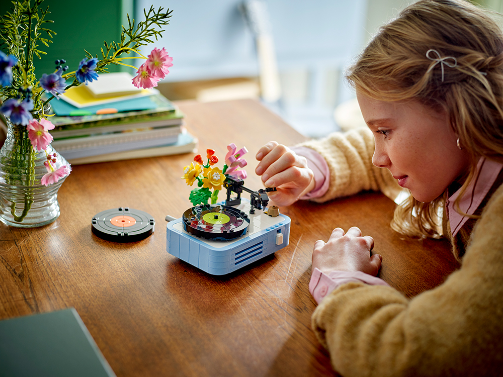 Lego Creator - Tourne-disque avec des fleurs - LEGO