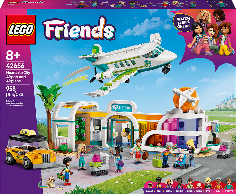 Lego Friends - L'aéroport et l'avion de Heartlake City - LEGO