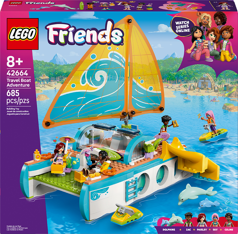 Lego Friends - Travel Boat Adventure - LEGO