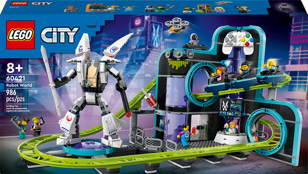 Lego City - Robot World Roller-Coaster Park - LEGO
