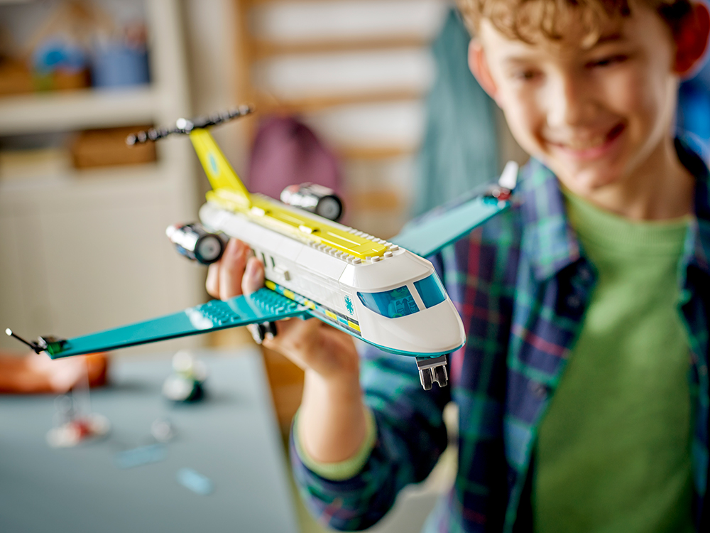 Lego City - Emergency Air Ambulance Airpland'e - LEGO