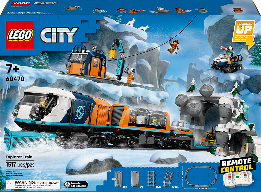 Lego City - Train express explorateur de l'arctique - LEGO