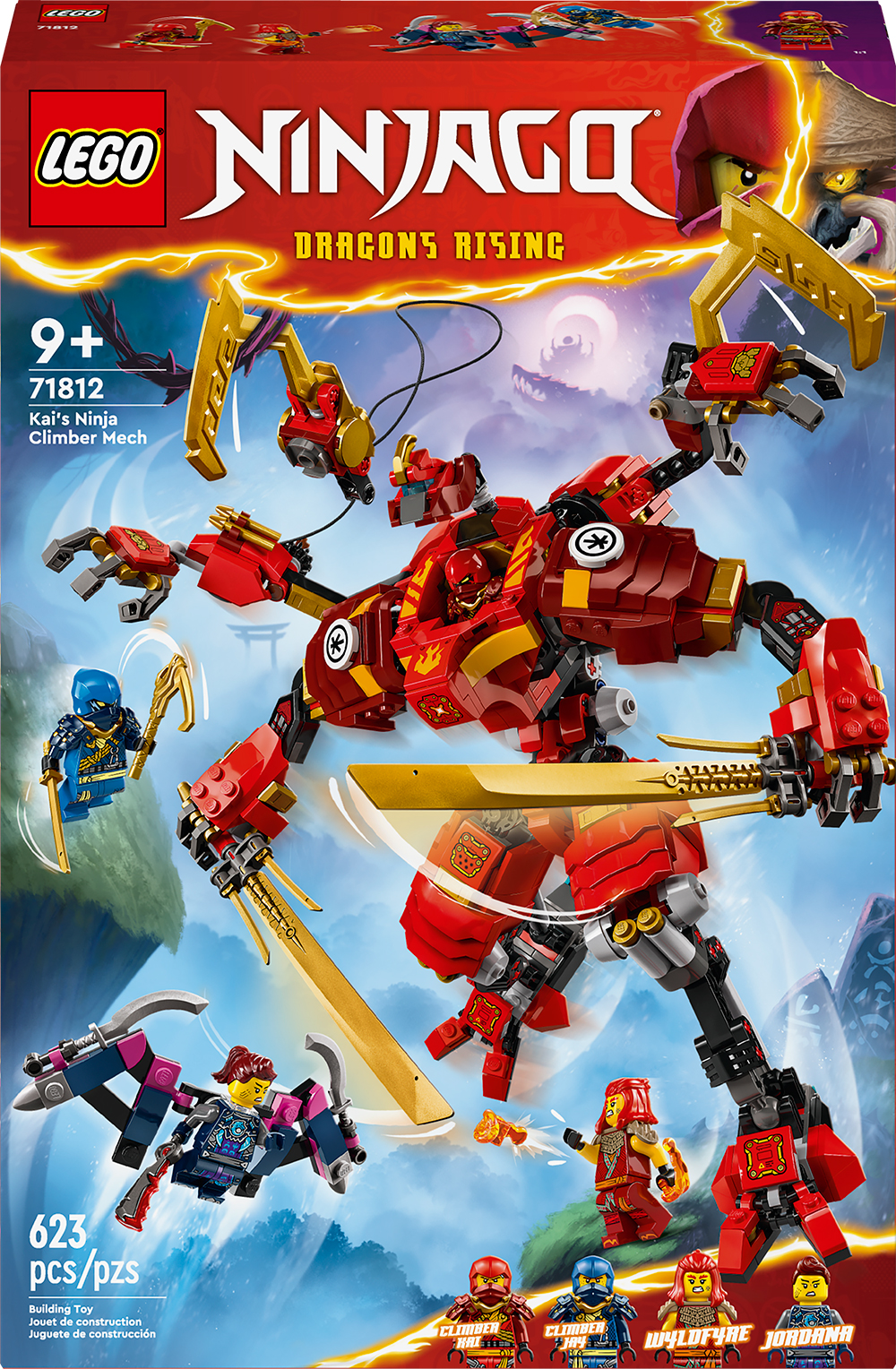 Lego Ninjago - Kai's Ninja Climber Mech - LEGO