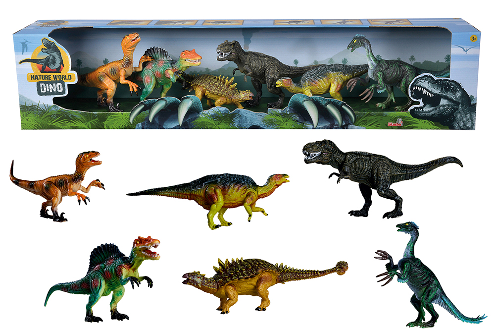 Simba - Ensemble de 6 dinosaures XXL - Figurines