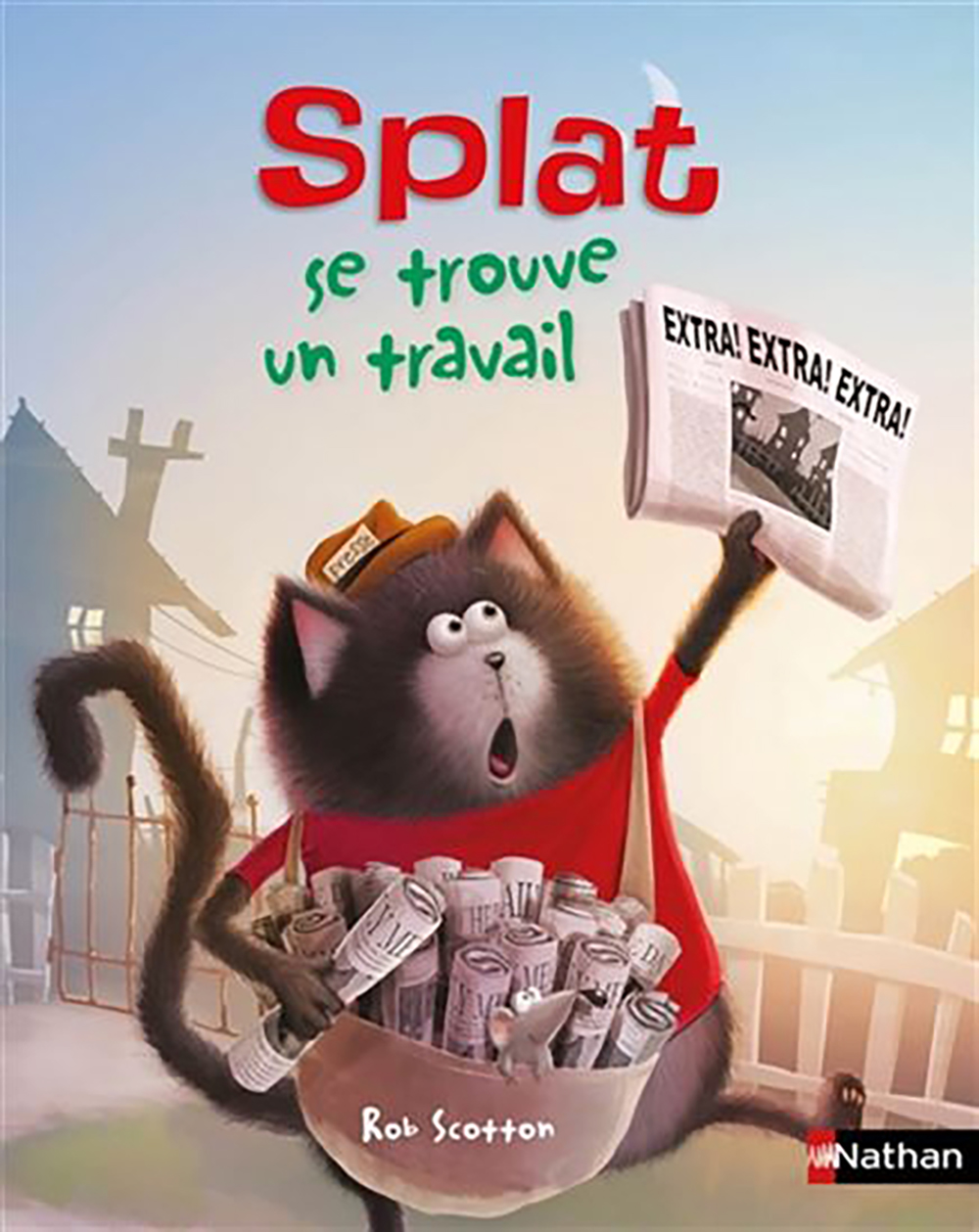 Livre - Splat se trouve un travail - Version française - Livres