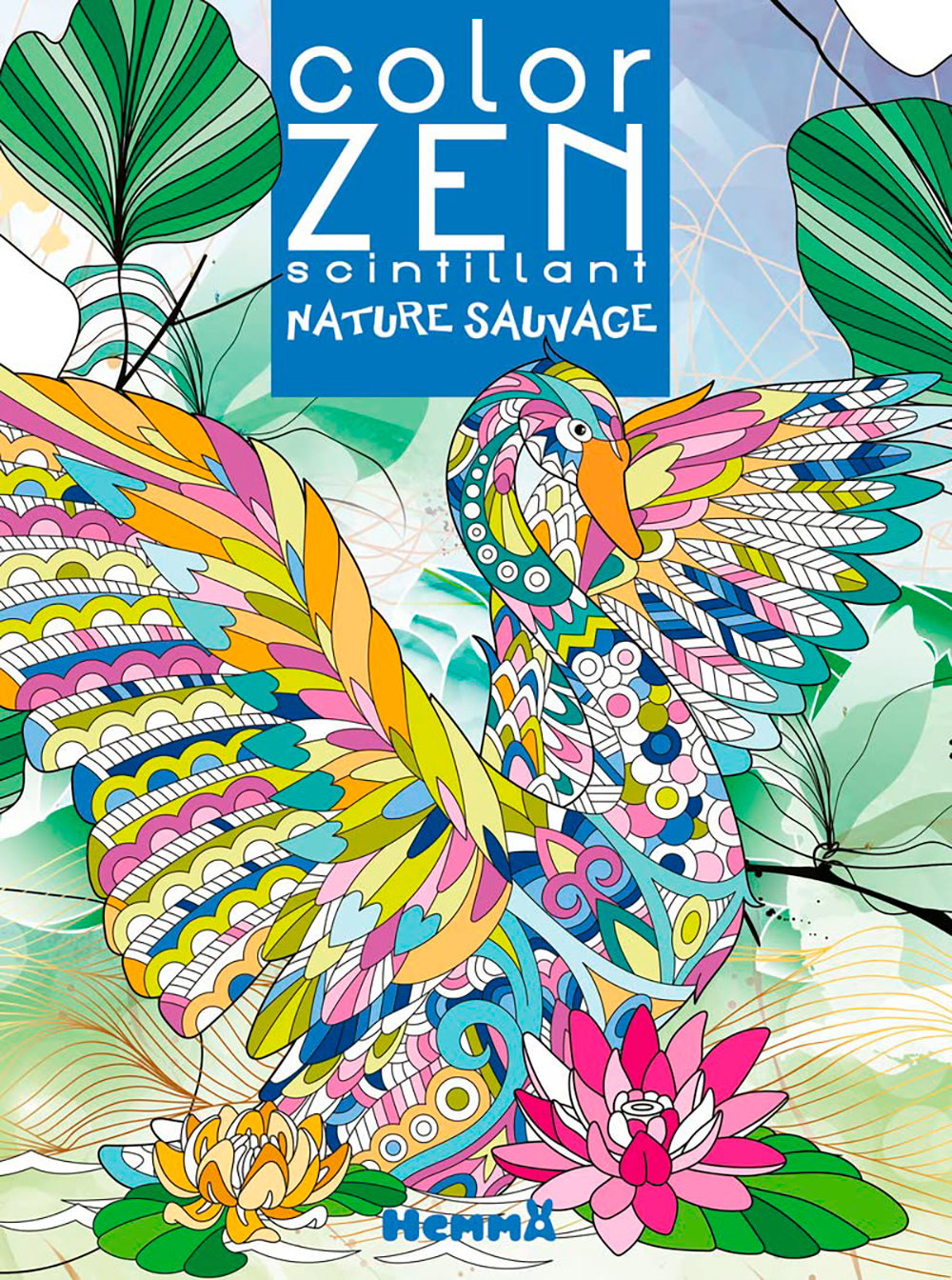 Book - Color Zen scintillant Nature sauvage - French version - Books