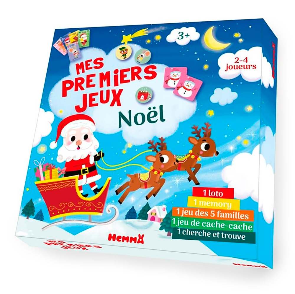 Jeu - Mes premiers jeux: Noël - Jeux de société