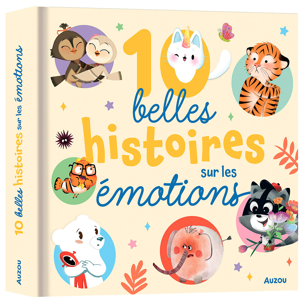 Book - 10 belles histoires sur les émotions - French version - Books