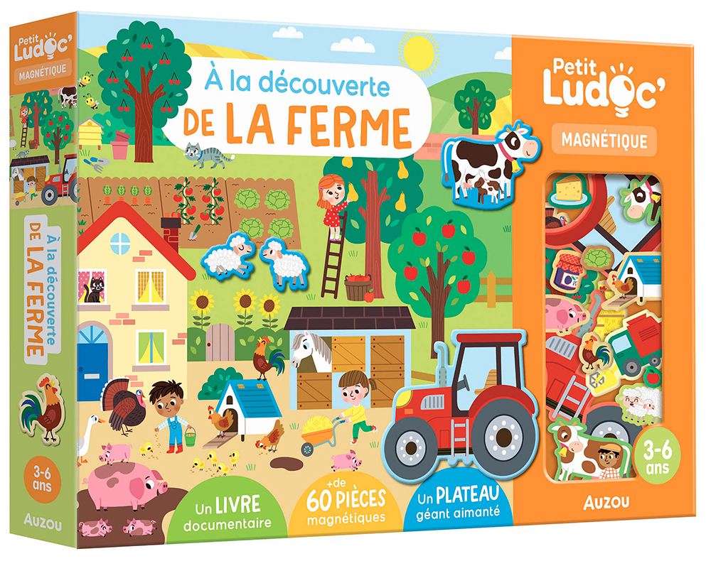 Book - À la découverte de la ferme - French version - Books