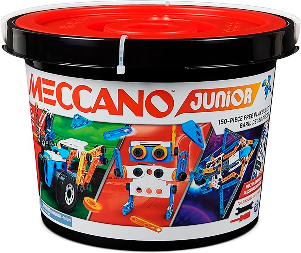 Meccano Jr. - Bucket of 150 pieces - Construction