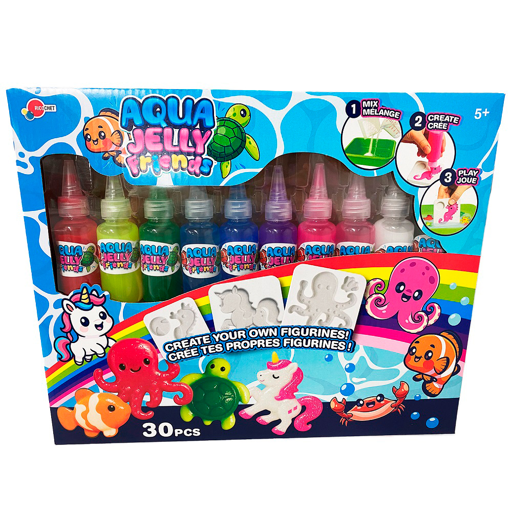 Aqua Jelly Friends Kit - Arts and crafts