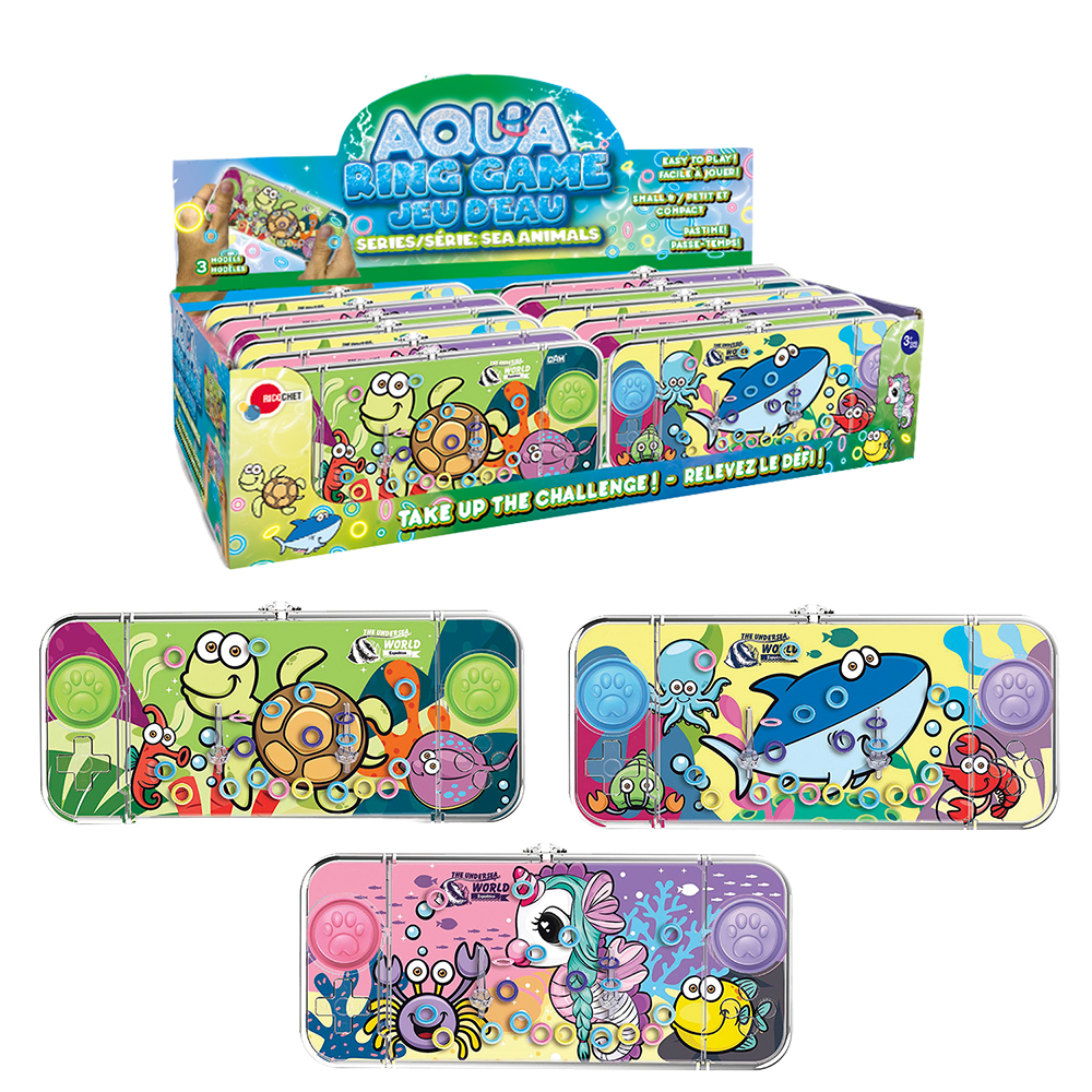 Aqua Ring Game - Sea Amimal Serie assorted 3 designs - Parties and ...
