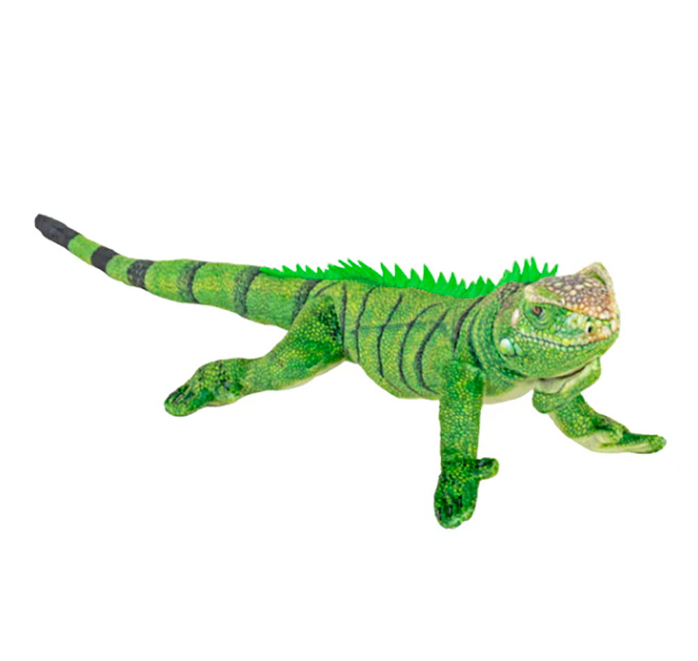 Plush - Reptile collection: Green Iguana - Stuffed Toys and Puppets